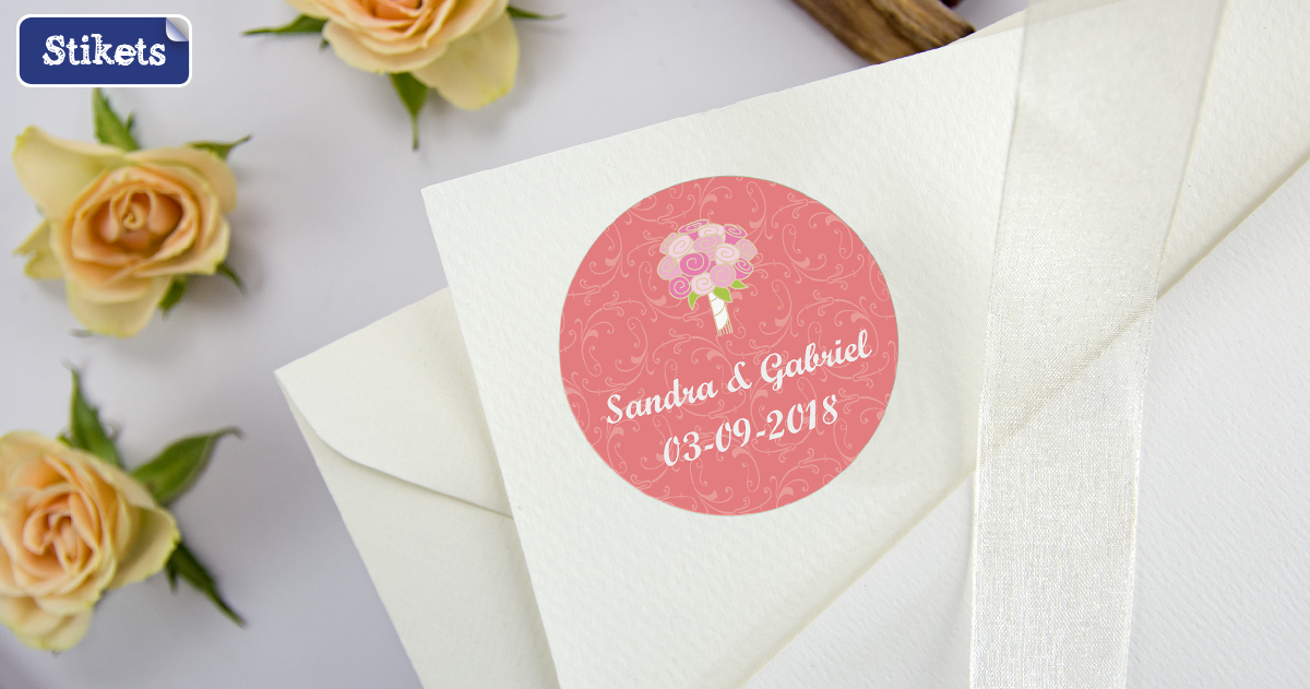 Wedding favour Stickers - Stikets