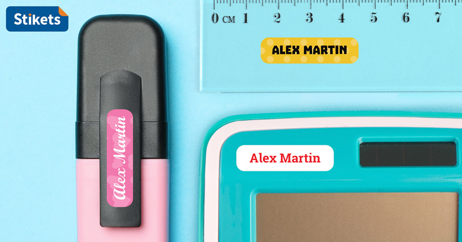 Mini Name Stickers - Stikets