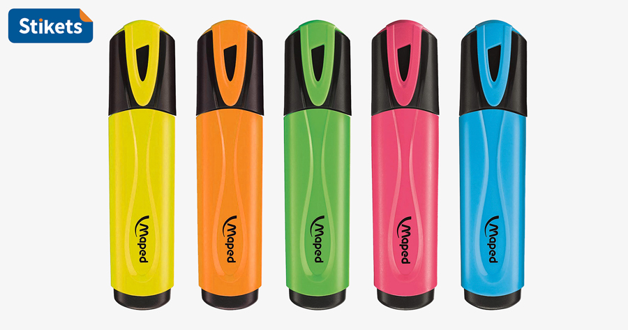 Maped Fluorescent Markers - Stikets
